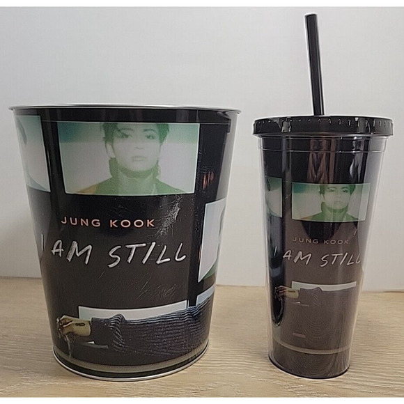 Golden Link | Other | Bts Jungkook I Am Still Square Popcorn Bucket Cup ...